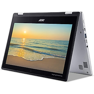 acer Chromebook Spin 311, 11 11.6" 2-in-1 HD Touchscreen Convertible Laptop Computer for Online Class, Intel Celeron N4000 Processor, 4GB RAM, 64GB eMMC Storage, Wi-Fi, Bluetooth, Webcam, Chrome OS
