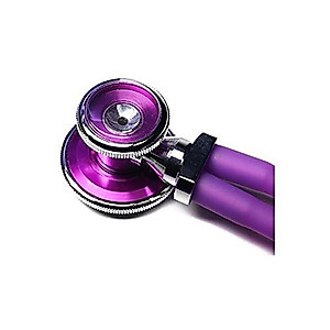 Santamedical Adult Deluxe Aneroid Sphygmomanometer with Stethoscope, Cuff and Carrying case Purple