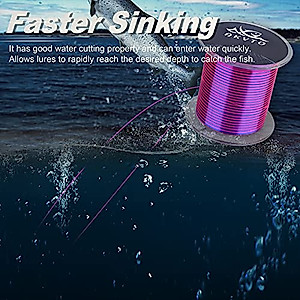 AKvto Premium Color Monofilament Fishing Line - Strong Abrasion Resistant Fishing Line, 30lb Catfish Line, Nylon Material Fish Wire - 300 Yards Tested for Freshwater and Saltwater Fishing