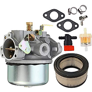 LEIMO KPARTS Carburetor Carb for Kohler 8HP K90 K91 K181 K141 K160 K161 Motor Engine 46 853 01-S/46 053 03-S with Gasket  231847-S Engine Air Filter 