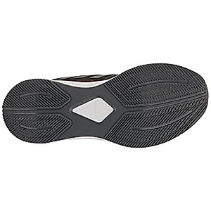 adidas Men's Duramo Protect Running Shoe, Black/Grey/Impact Orange, 10.5