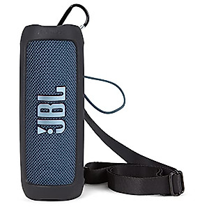 JBL FLIP 6 Portable Wireless Bluetooth IP67 Waterproof Speaker Bundle with Boomph Silicone Protective Case - Blue