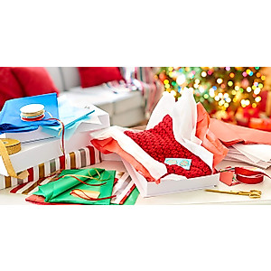 American Greetings Bulk Blue and White Tissue Paper for Birthdays, Easter, Mother's Day, Father's Day, Graduation and All Occasions (125-Sheets)