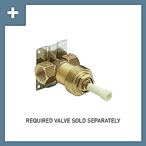 Moen S3600 Brass ExactTemp Volume Control Shower Rough-in Valve, 3/4-Inch IPS Connection