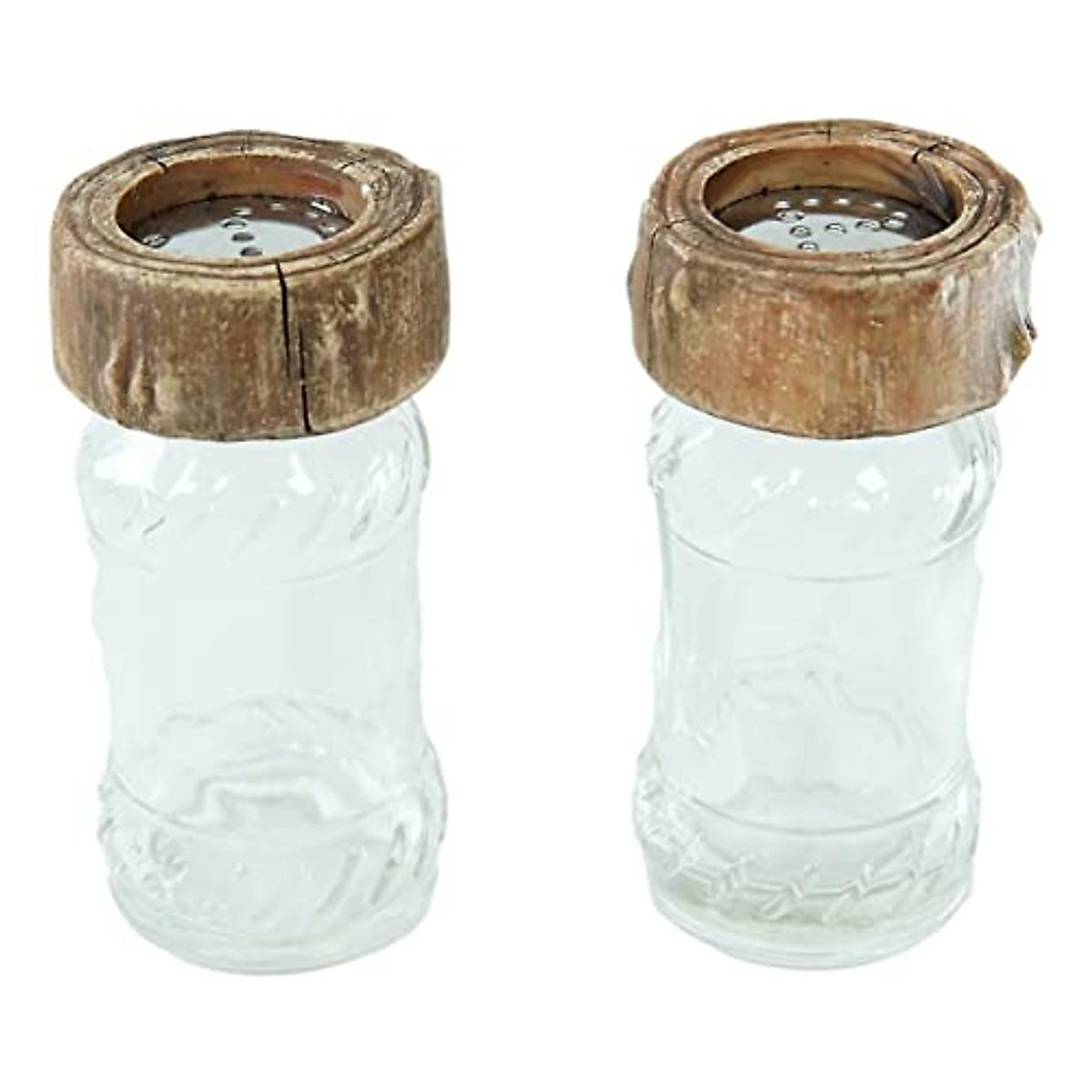 "Home Décor Accents" Spice Delivery Cattle Cow Pushing Wagon Cart Salt And Pepper Shakers Set - Home Accents 33-kl1-10163