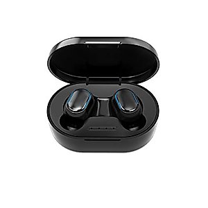 Wireless Earbuds, Revive Air-A7S Sports Bluetooth 5.0 Headset with Bass Stereo HiFi Sound, Built-in Microphone for iOS & Android, Waterproof Sweatproof Headphones with Portable Charging Case (White)