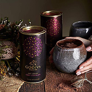 GODIVA Chocolatier Milk Chocolate Hot Cocoa Canister 13.1oz
