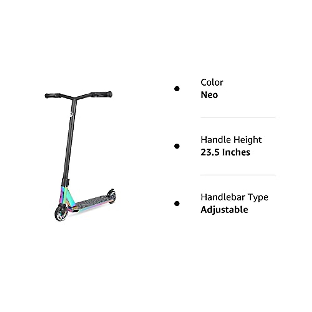 VOKUL K1 Pro Scooters Stunt Scooter Trick Scooter for Boys Intermediate and Beginner Freestyle Scooter for Kids 8 Years and UP,Teens and Adults -Quality Kick Pro Scooter for Boys and Girls (Neo)