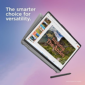 Lenovo 2022 IdeaPad Flex 5 2-in-1 Laptop, 14" FHD IPS Touchscreen, AMD Ryzen 5 5500U, 12hr LongBattery Life, Wi-Fi 6, Webcam, Fingerprint, Type-C, w Digital Pen (16GB RAM | 1TB PCIe SSD)
