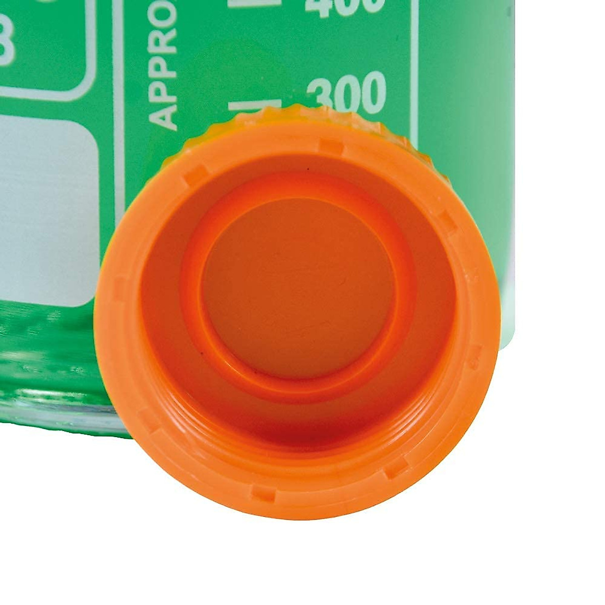 ISOLAB USA – Round Media Storage Bottle, 500ml, with GL 45 Screw Cap, Borosilicate 3.3 Glass, Pack of 2