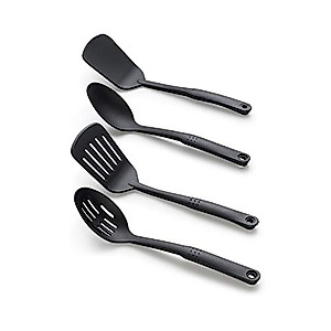 T-fal Initiatives Ceramic Nonstick Cookware Set 14 Piece Pots and Pans Blue