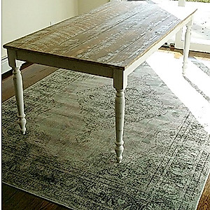 Distressed Vintage Style Farmhouse Table