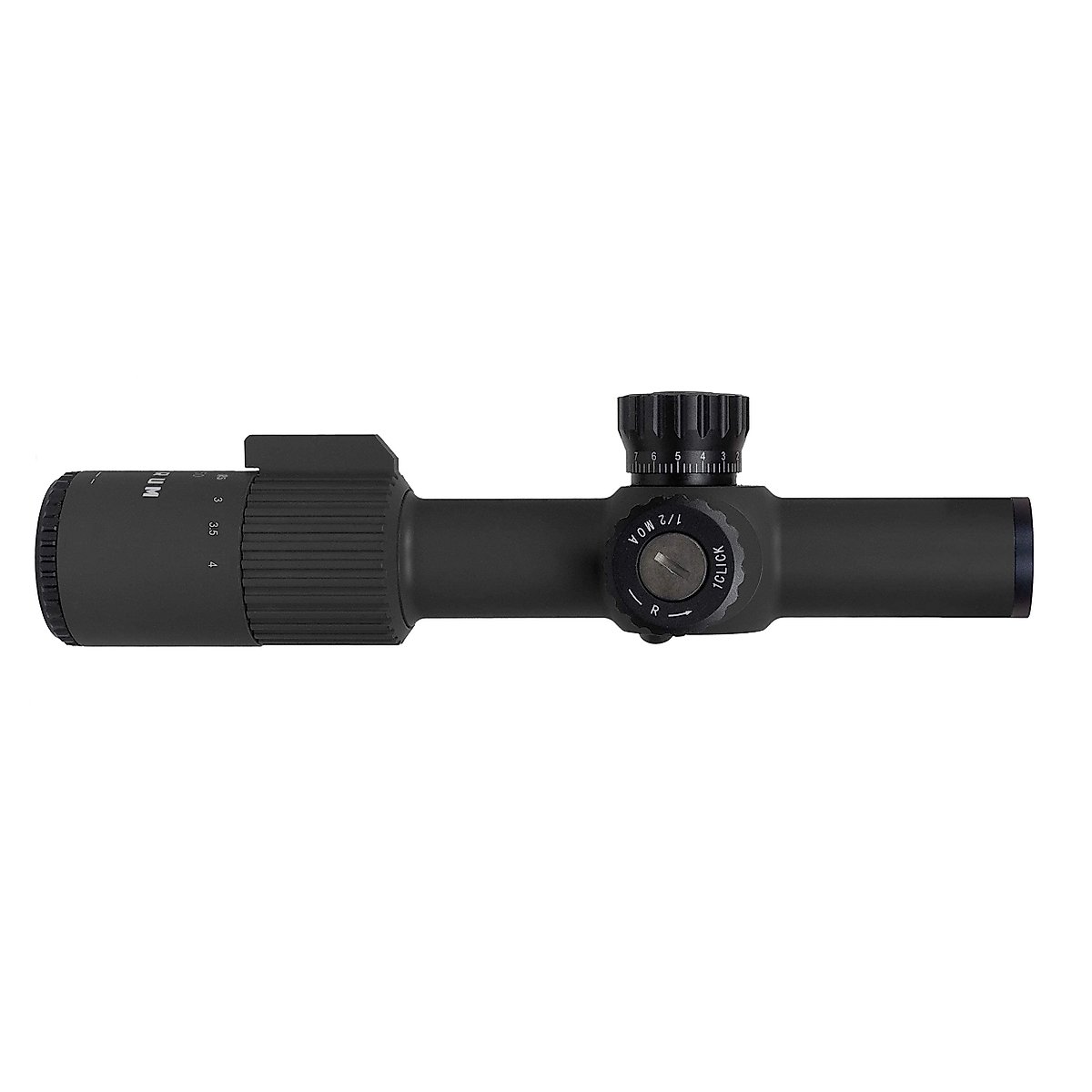 Monstrum G3 1-4x24 First Focal Plane FFP Rifle Scope | ZR305 H-Series Offset Scope Mount | Bundle
