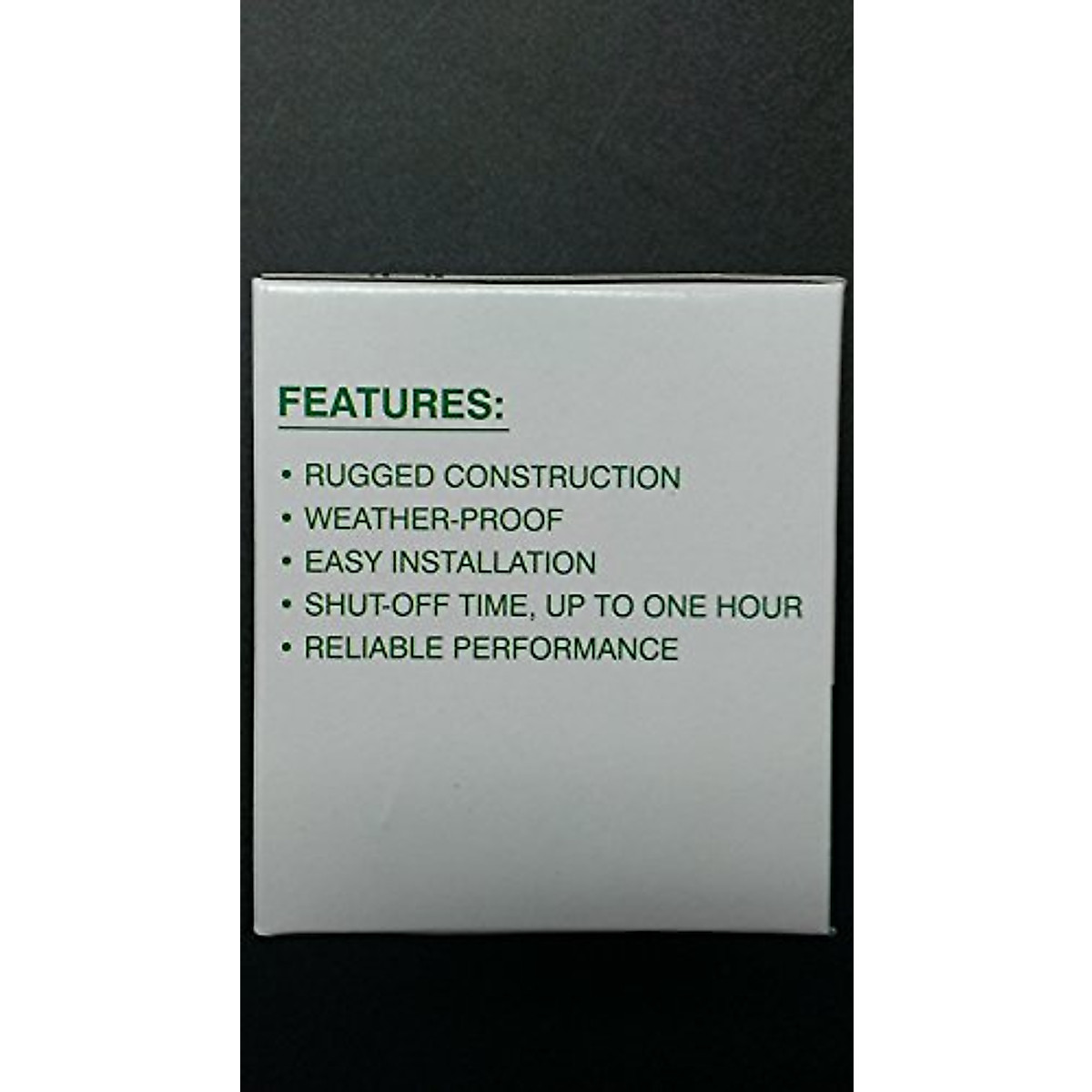 Gasav-R WA-3 Automatic Gas Shut-Off and Timer Valve with 1/2" IPS