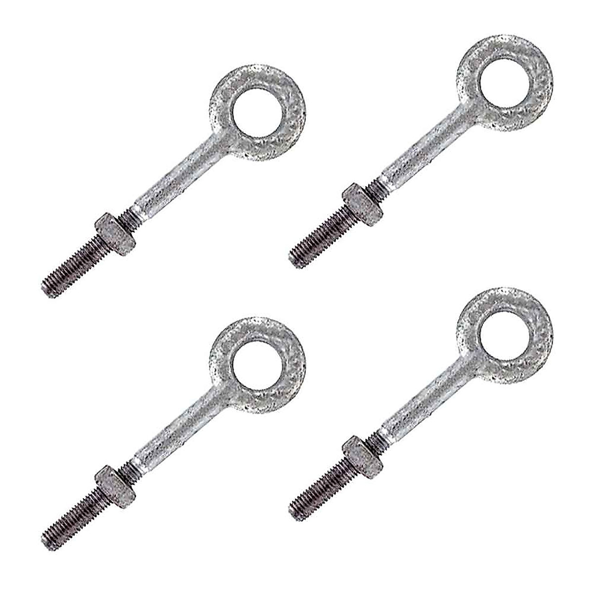 US Cargo Control 3/4" x 6" Galvanized Eye Bolt - 4 Pack