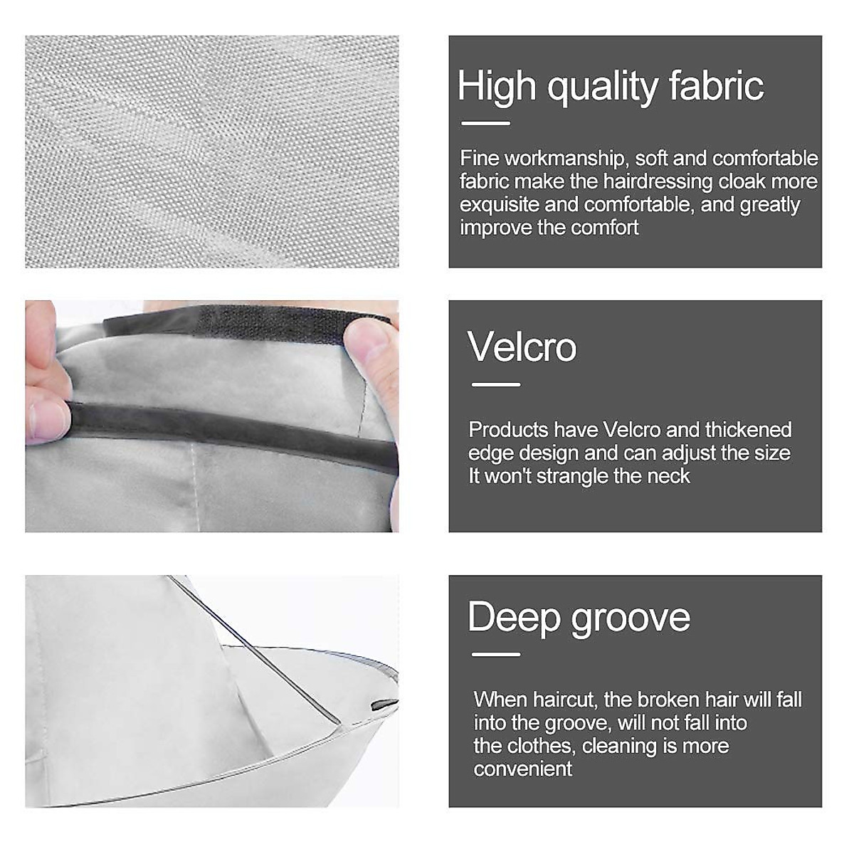 Abomet Hair Cutting Cape,Haircut Capes Umbrella for Kids, Waterproof Barber Accessories Salon Barber Cape Supplies,Hair Cutting Tools for adults