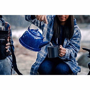 Stansport Black Granite Steel Mug (274-20)