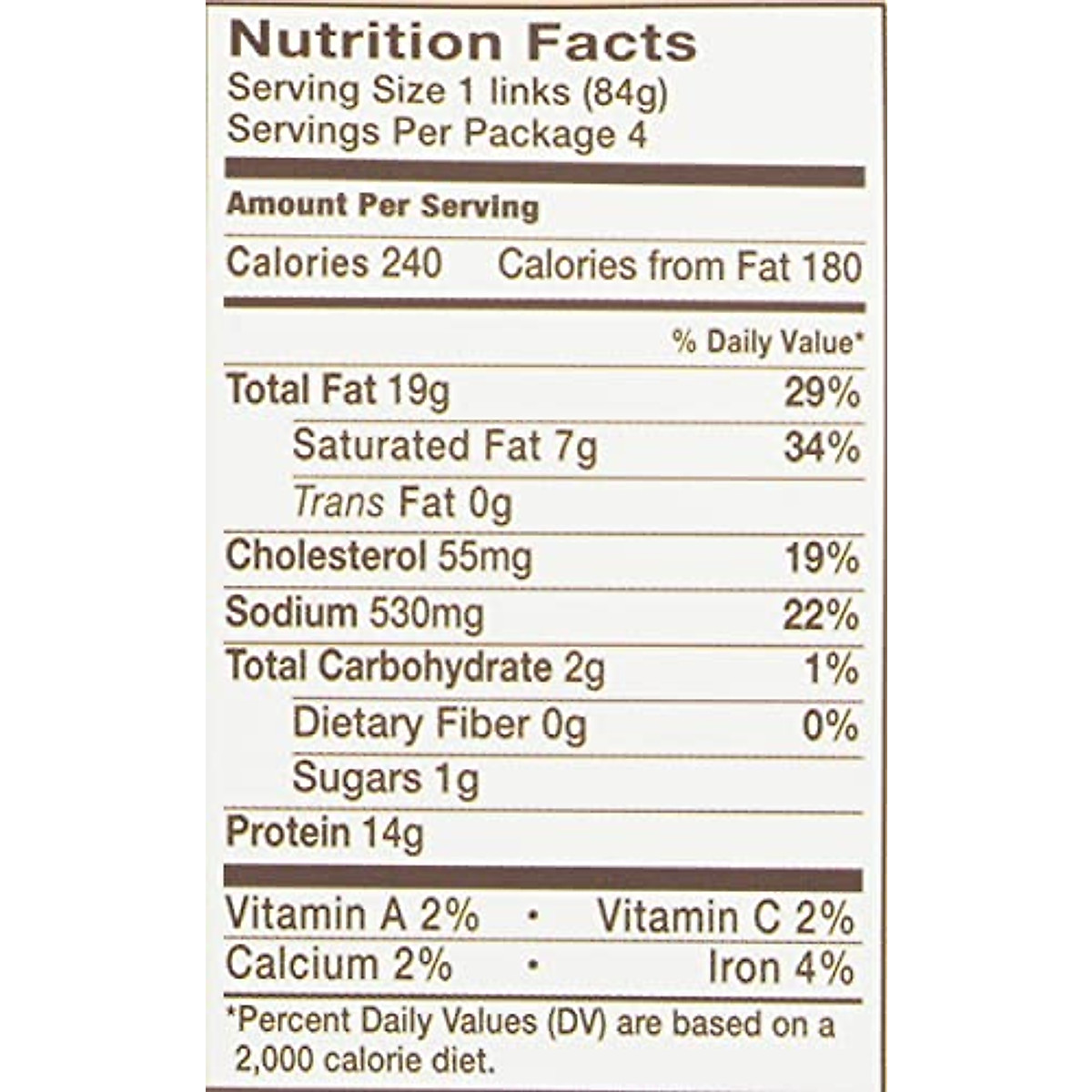 NIMAN RANCH Pork Bratwurst, 12 OZ