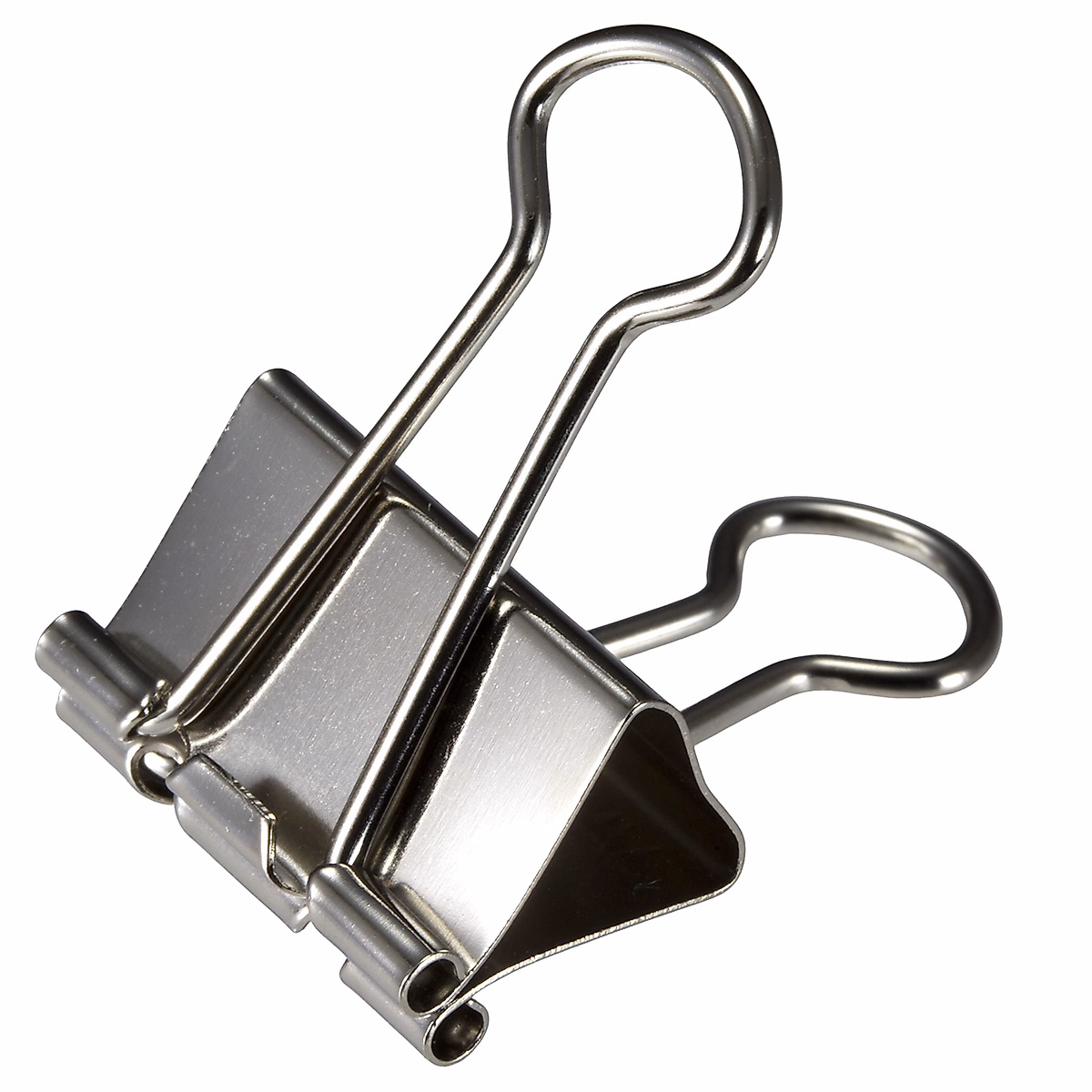 Officemate Silver Binder Clips, Assorted Sizes, 30/Tub (31021)