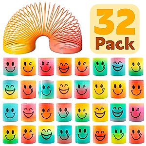 Cocurb 32 Pcs Mini Spring Party Favors for Kids 4-8 - Fun Goodie Bag Stuffers for Birthdays, Classroom Prizes, and Small Toys Present