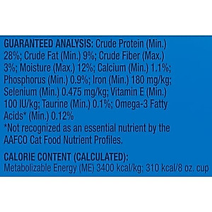 Nutrish 9Lives Daily Essentials Dry Cat Food, 20 Pound Bag