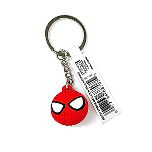 Marvel Spider-Man Icon Ball Key Ring Key Accessory,Multi-colored,3"