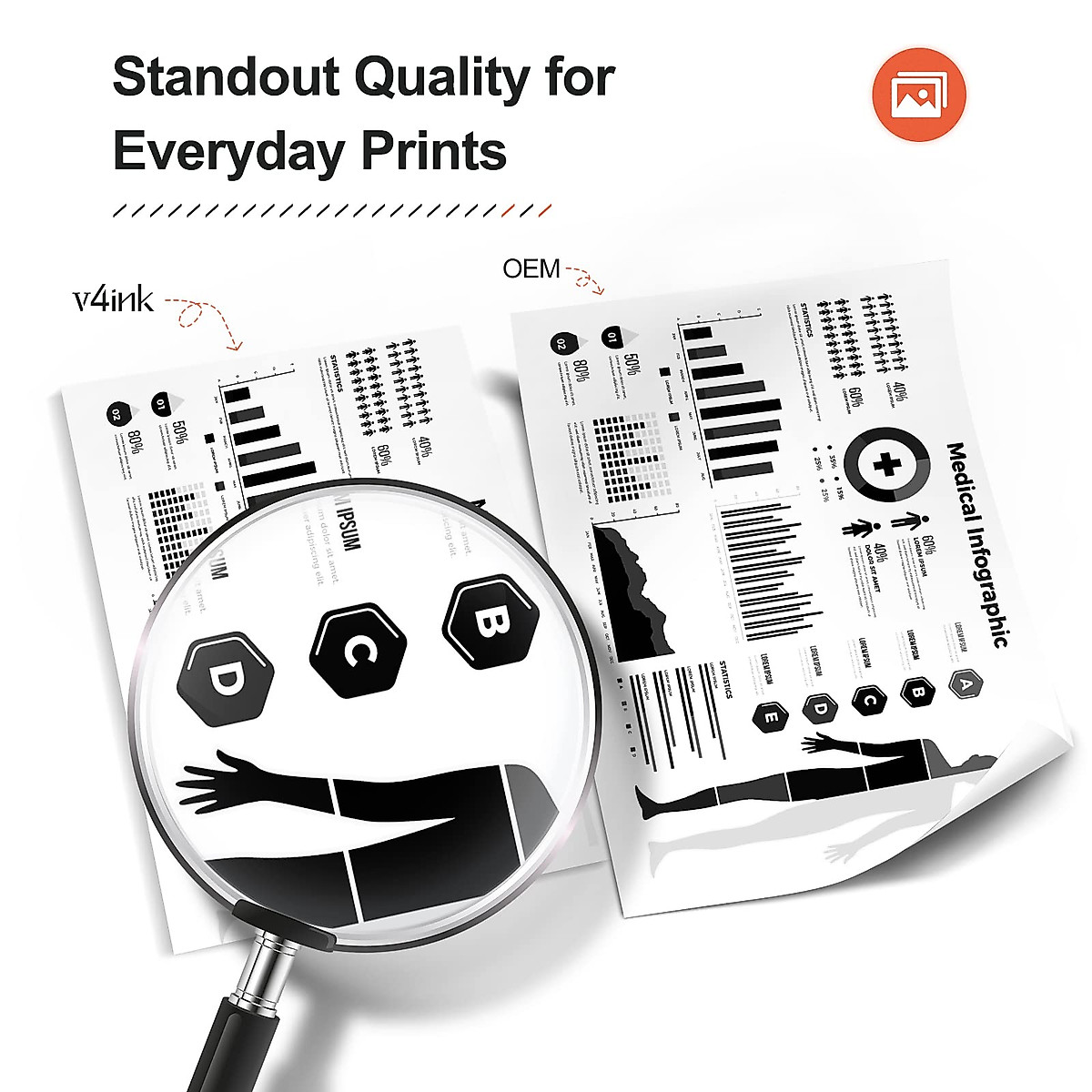 v4ink Compatible Toner Cartridge Replacement for Brother TN450 TN420 Black Toner Cartridge High Yield Use for HL-2240d HL-2270dw HL-2280dw MFC-7360n MFC-7860dw IntelliFax 2840 2940 Printer 2 Packs