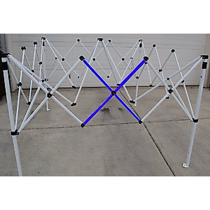 OZARK TRAIL Slant Leg 9' x 9' and 10' X 10' Canopy Middle Truss Bar 31 1/4" Replacement Parts