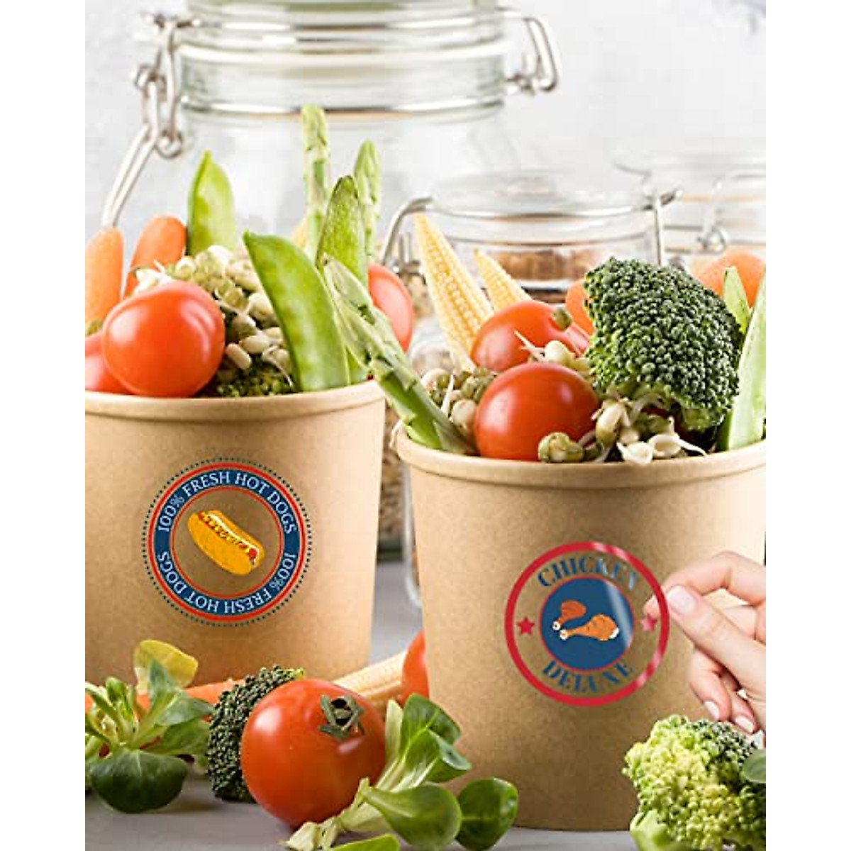 Printable Vinyl Sticker Paper for Inkjet Printer Clear Labels 50 Sheets Transparent Quickly Dry Non Waterproof Transparency Glossy 8.5 x 11 Decal Paper Tear & Scratch Resistant