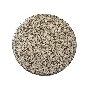 Cappuccino, Gloss, 16", Cultured Granite, Crater, Lazy Susan, Turntable