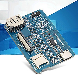 Mini Base Board Compute Module 4, Supports IEEE1588, Quad Core Cortex A72 64 bit Processor, B to B Connector, PCLE Interface, CM4 Ultra Mini Expansion Board