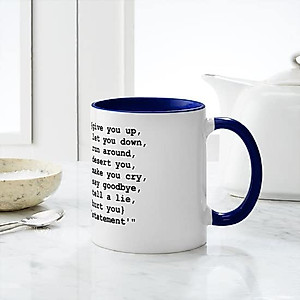 CafePress Rick Roll Mug Ceramic Coffee Mug, Tea Cup 11 oz