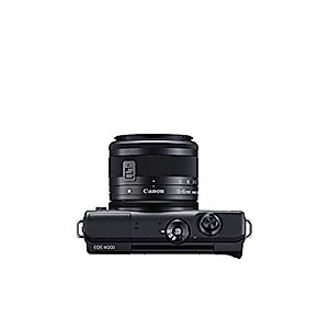 Canon EOS M200 EF-M 15-45mm is STM Kit (Black) (Renewed)