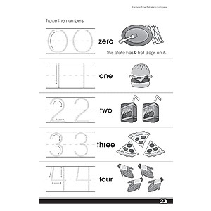 School Zone Get Ready for Kindergarten Workbook: 48 Pages, Pre-K, Preschool, Kindergarten, Letters, Numbers, Shapes, Colors, Matching, Ages 3 to 6 (Little Get Ready! Book Series)