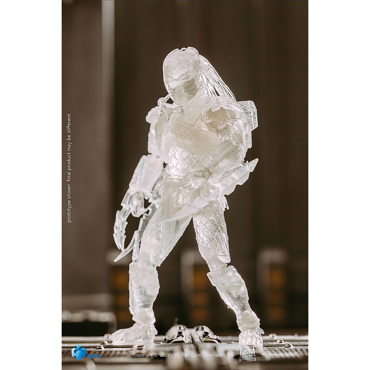 Hiya Toys Alien vs. Predator: Chopper Predator 1:18 Scale Action Figure, Multicolor