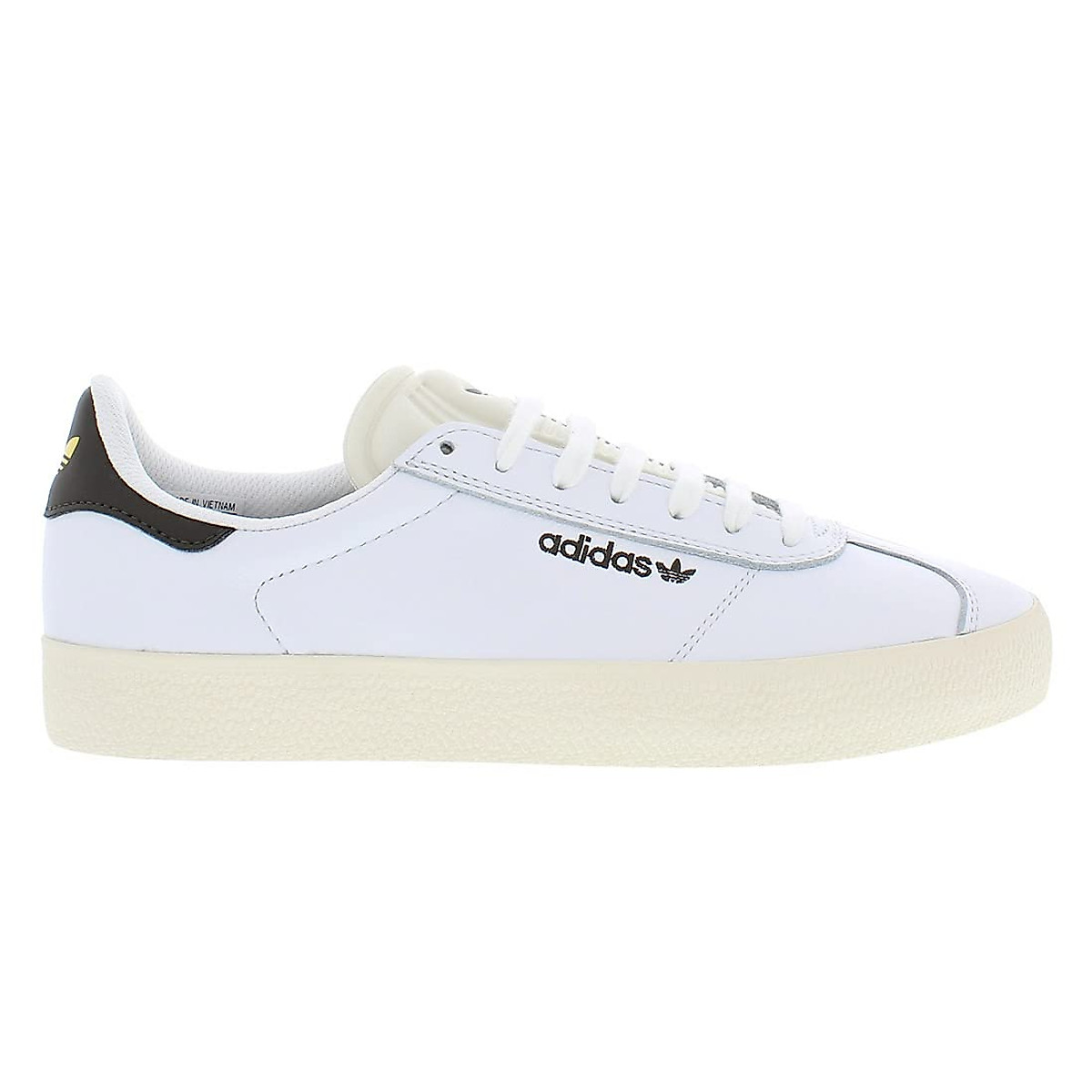 adidas Gazelle Adv Shoes - White/White/Shadow Olive - 8.0