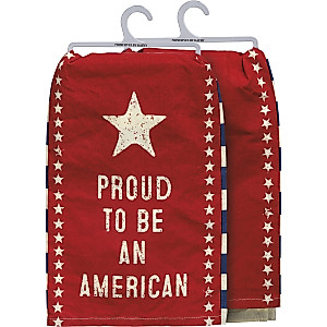 Primitives by Kathy Proud to Be an American Home Décor Dish Towel