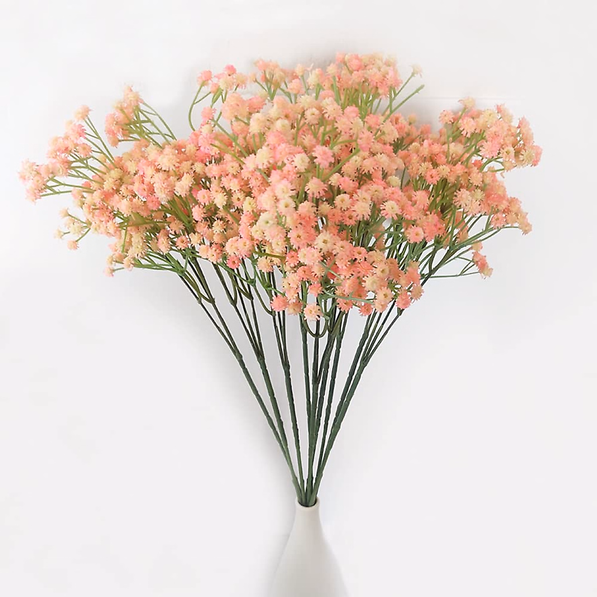 9Pcs 20.4" Babys Breath Flowers Artificial Gypsophila Bouquets Flowers for Wedding Home Garden Decoration (Pink)