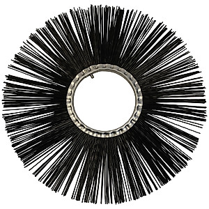 MB Replacement Brush for Bobcat 60 Inch Bucket Sweeper Poly / Wire Refill Kit 21 x 6-3/8 Inch Convoluted Brush Sections