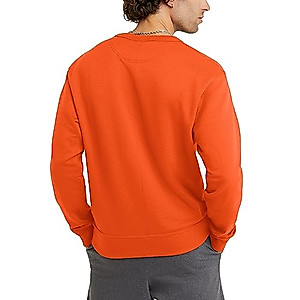 Champion Men's Crewneck, Powerblend Fleece Sweatshirt, Crewneck Sweatshirts(Reg. or Big & Tall)