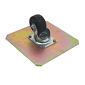 Extreme Max 5800.0200 Power Wheels Drivable Steerable Snowmobile Dollies - Standard, Fits Skis Up To 7" Wide, Off-Road Compatible,Gold