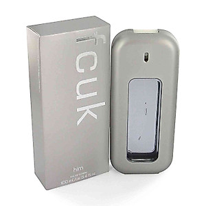 Fcuk By French Connection 3.4 oz Eau De Toilette Spray for Men, clear