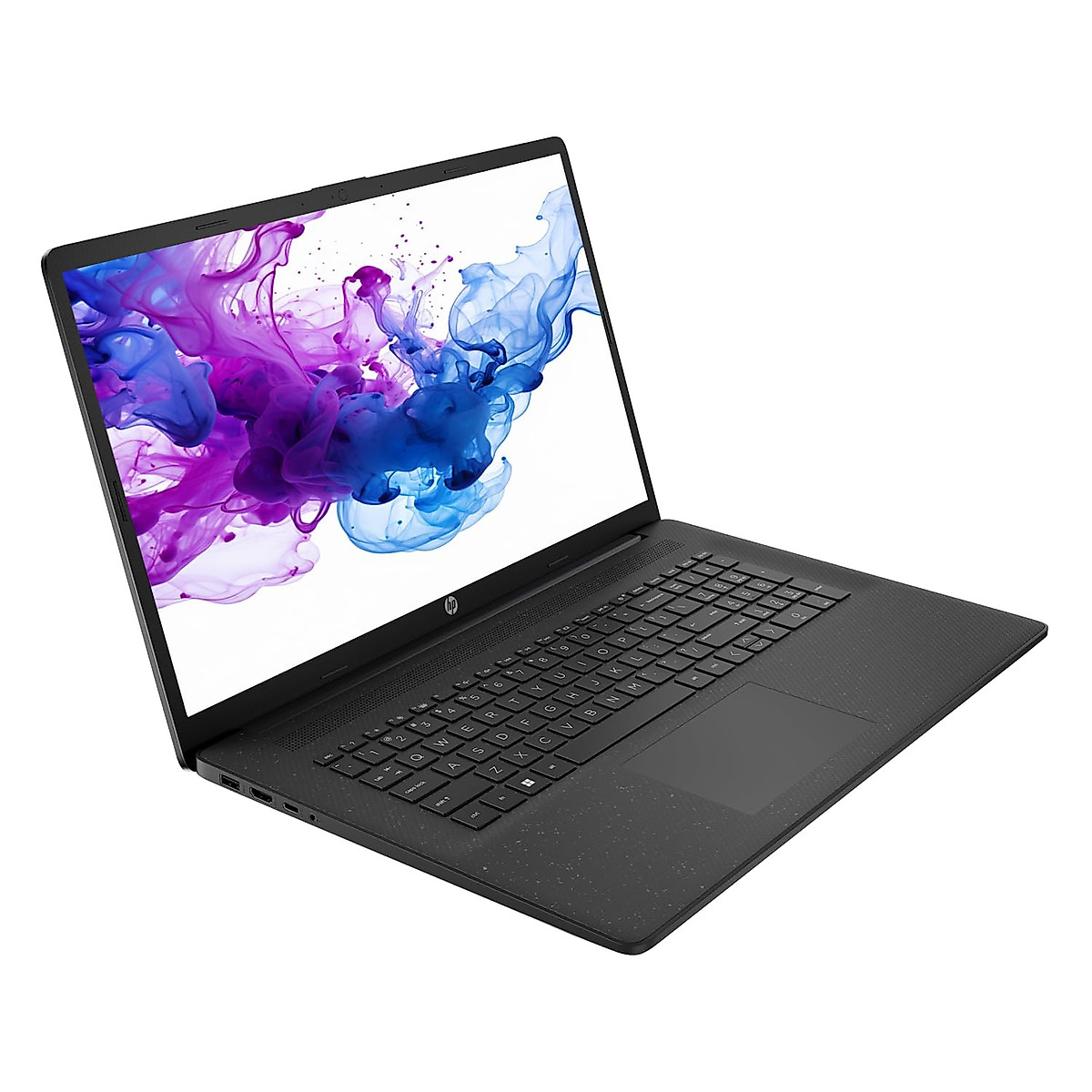 HP Essential 17 Laptop, 17.3" FHD Display, AMD Ryzen 7 7730U, 12GB RAM, 512GB SSD, Webcam, HDMI, Wi-Fi 6, Windows 11 Home, Black