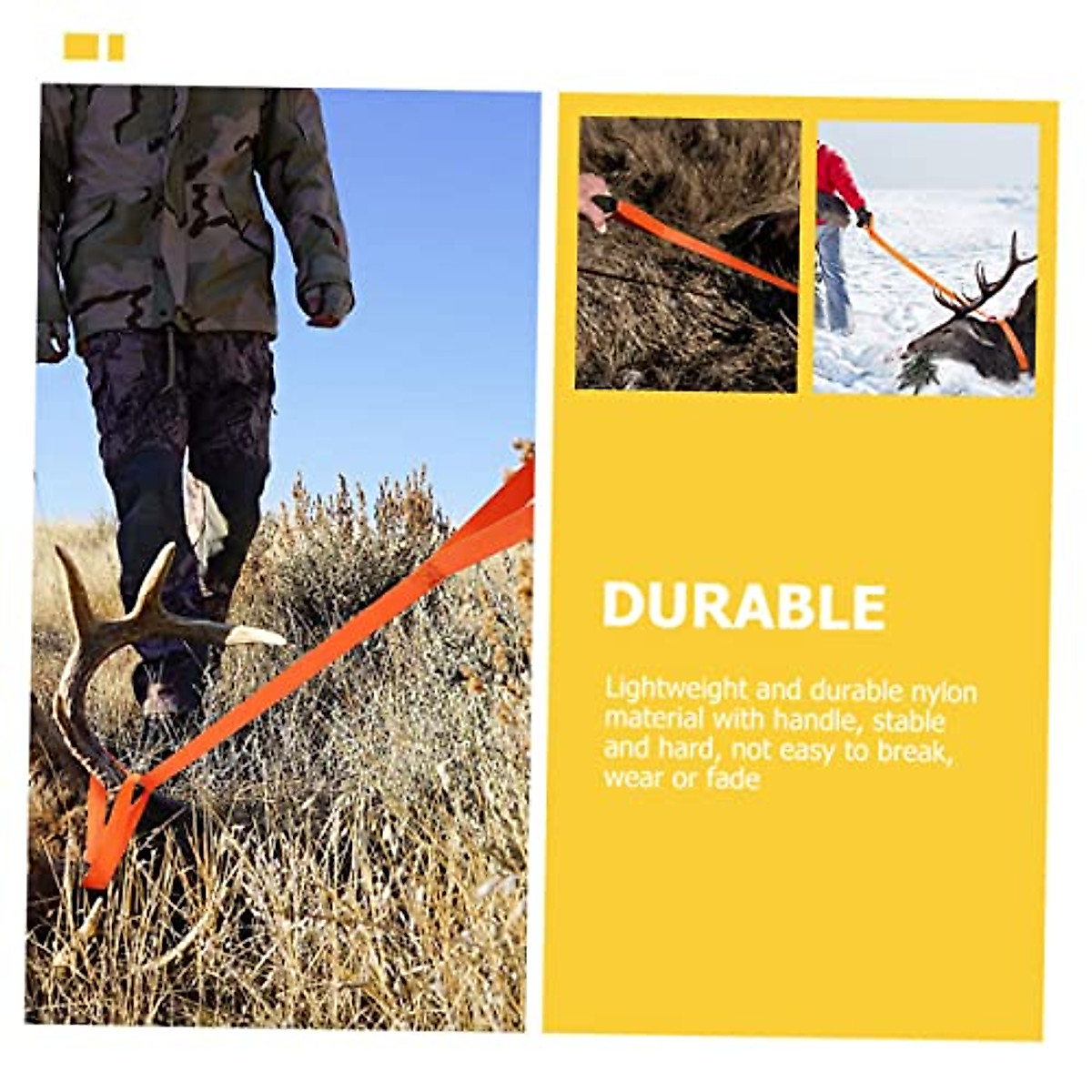 NOLITOY 2pcs Deer Rope Antler Belt Outdoor Accessories Outdoors Gear Outdoor Gear Gifts Saddle Accessories for Nylon Deer Gear Daily use Deer Carrier Outdoor Supply