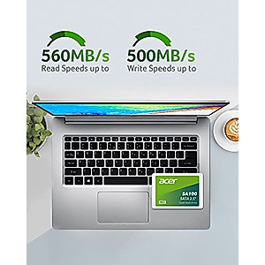 acer SA100 240GB SATA III 2.5 Inch Internal SSD - 6 Gb/s, 3D NAND Solid State Hard Drive Up to 549 MB/s - BL.9BWWA.102