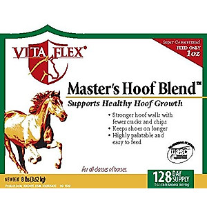 Vita Flex Master's Hoof Blend hoof health formula, 128 Day Supply, 8 lb
