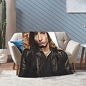 Finn Wolfhard Blanket Ultra-Soft Micro Fleece Blanket for Couch Bed Car Warm Throw Blanket Suitable for All Season