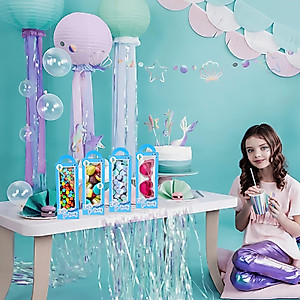 EGEN 12PCS Party Favor Boxes Goodie Bags Party Favors Bag Treat Boxes Gift Boxes Birthday Candy Bags Birthday Party Treat Boxes Bridal Shower Supplies Party Decorations (Blue 12 Pack)