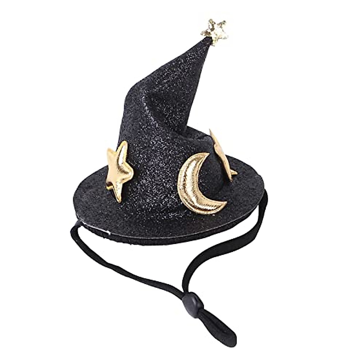 FEBUD 1/4 Pieces Halloween Pet Hats, Adjustable Mini Cute Pet Hat, Hamster Hat for Pets, Halloween Pet Costume Accessories for Snake, Hamster, Guinea Pig