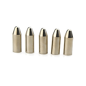 SHARROW Archery Targeting Arrowhead Practice Metal Broadheads Tips Glue On Field Points Replacement Arrow Tips for OD 7mm Arrow Shafts (12pcs)